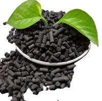 China Black Granular Activated Carbon The Perfect Solution for Air Purification in Coal Industry for sale