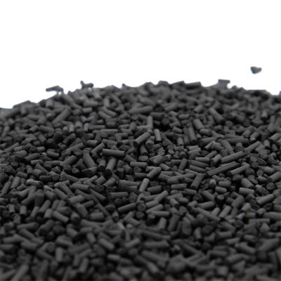 China Custom Active Carbon Air Filter Deodorizing Particles Black Columnar For Gold Extraction for sale