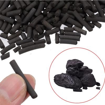 China 25 Kg Bags of Black Columnar Activated Carbon Catalyst for H2S and Acid Gas Removal Iodine 700-1200 for sale