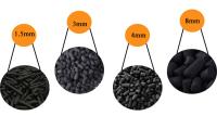 China CTC 40 50 60 Coal Pellet Activated Carbon Adsorption Column For Water Treatment for sale