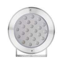 China SS316L Underwater Swimming Pool Lights 900LM 24W Color Changing DMX512 for sale
