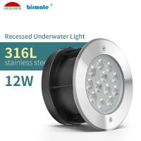 China IP68 Structural waterproof led Underwater swimming pool lights with IP68 IK10 VDE for sale