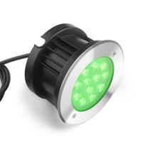 China VDE Rubber Waterproof Underwater Led Lights 380LM DMX512 Control RGB 9W for sale
