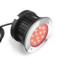 China SS316L LED Ground Pool Light External Control 380lm 9W LED Underground Light for sale