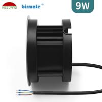 China 24V IP68 LED Underwater Lights SS316L 9W VDE Cable LED Ground Light for sale