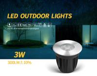 China 3W Inground Pool Led Lights White Color Underwater Ground Lights CE ROHS for sale