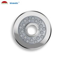 China RGB IP68 LED Fountain Lights 18W 600LM Remote Control Submersible LED Ring Lights for sale