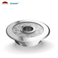 China Park Pool Submersible LED Ring Lights Exterior Round IP68 316L Stainless Steel for sale