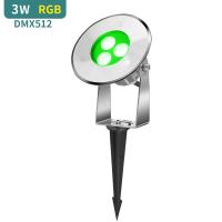China SS316L VDE 130ma LED Spike Light 3W 90lm IP68 SMD3535 Floor Lamp for sale