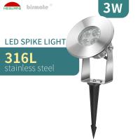 China DC24V 3W IP68 300lm 170ma SS LED Spike Light SMD3030 for sale