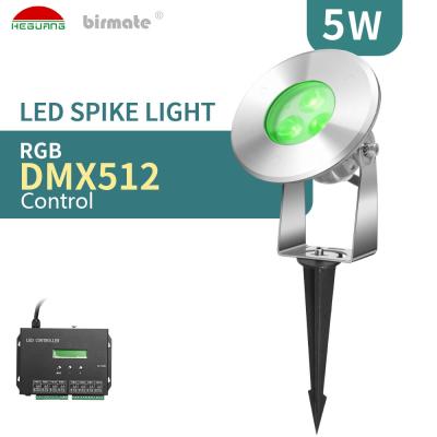 China DC24V 210ma Waterproof LED Lawn Light 5W SMD3535 Led Spike Lamp for sale