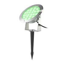 China 18W IP68 Waterproof Led Spike Lamp SMD3535 RGB DMX512 Control for sale