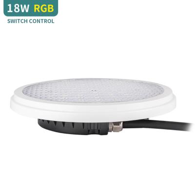 China RGB Switch Control Par56 Pool Light SMD5050 18W Structural Waterproof for sale