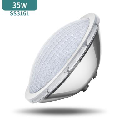 China PAR56 3700lm 35W LED IP68 SS316L LED Swimming Pool Light for sale