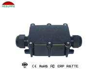 China IP68 Outdoor Pool Light Accessories , Double - Way Swimming Pool Light Junction Box for sale