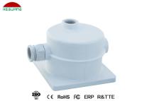 China White Color Swimming Pool Light Electrical Box 16mm - 18mm Hole Position for sale