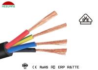 China Durable IP68 Pool Light Fittings 4×0.75mm² Four Core Rubber Sheathed Cable for sale