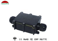 China IP68 Outdoor Pool Light Accessories , Double - Way Swimming Pool Light Junction Box for sale