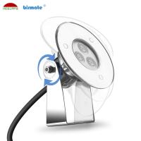 China Muti Color  Underwater Led Lights , External Control Underwater Lights Bulb 3w for sale