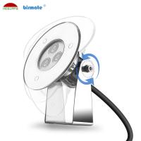 China Muti Color 5W Led Underwater Fountain Lights , Led Inground Pool Lights DMX512  24V for sale