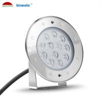 China 9W White Color Underwater Led Lights 6500K CREE / EDISON Source For Concrete Pool for sale