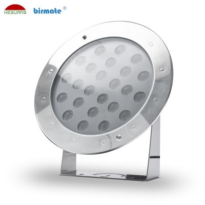 China White Color Underwater LED Spotlights 6500K SS316L Ip68 24W 24V CREE / EDISON  Source for sale