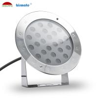 China 24V RGB Color Underwater LED Spotlights , Waterproof Led Pool Light 24 Watt underground for sale