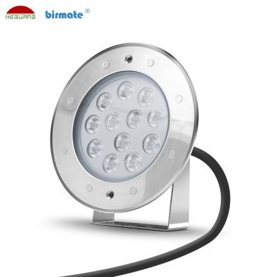 China RGB Color Underwater LED Spotlights 9W DC12V SS316L With Ce Rohs Certification for sale