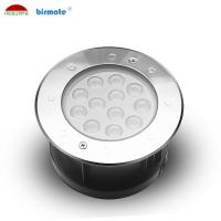 China Small Pool Underwater LED Spotlights Dmx512 Muti Color SS316L 18W Excessed Install for sale