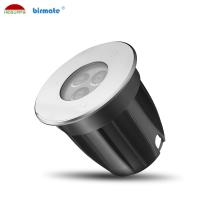 China DMX512 Control Underwater LED Spotlights Muti Color 12 Volt 3W SS316L For Swimming Pool for sale
