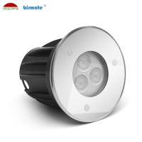 China DMX512 Control Underwater LED Spotlights Muti Color 12 Volt 3W SS316L For Swimming Pool for sale
