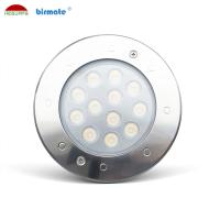 China 9W Recessed Underwater Light , Stainless Steel Color Changing Led Pool Lights for sale