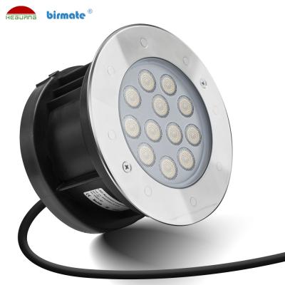 China 9W Recessed Underwater Light , Stainless Steel Color Changing Led Pool Lights for sale