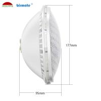 China IP68 waterproof RGB color ABS switch control par 56 led swimming pool lights for sale