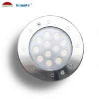 China 9W DMX512 RGB Control In Ground Driveway Lights  SS316L Under Ground Led Light for sale