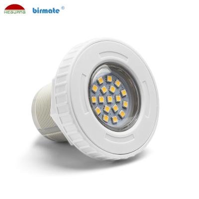 China Surface Mounted 12 Volt 3W IP68 ABS Low Voltage LED Lights For Swimming Pool Vinyl for sale