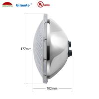 China White Color Low Voltage 12v led pool bulb 316L stainless steel with  Anti UV PC Cover for sale
