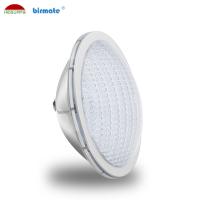 China 18W 12V AC/DC Par 56 LED Pool Light SS316 Screw Terminal Base SS316L PC Cover for sale