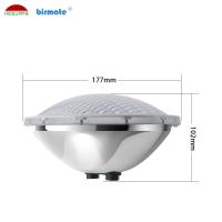 China 18W 12V AC/DC Par 56 LED Pool Light SS316 Screw Terminal Base SS316L PC Cover for sale