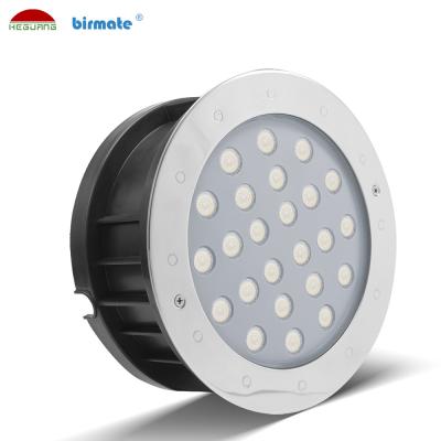 China IP68 Waterproof 24V 24W Underwater LED Spotlights,316L Stainless Steel Underwater Pool Light for sale