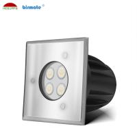 China Flat IP68 outdoor inground lighting Waterproof 5W Decorative Parking Lot Lights for sale