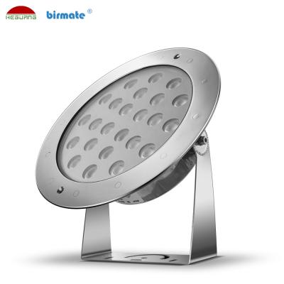 China IP68 Waterproof Swimming Pool Pole Led Light 48W Pure White Color 6500K SMD 3030 for sale