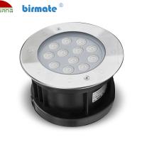 China Color Changing RGB External Control Underground  12V 316L 9W Underwater LED Spotlights for sale