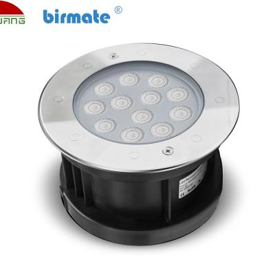 China Color Changing RGB External Control Underground  12V 316L 9W Underwater LED Spotlights for sale