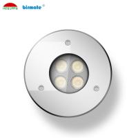China 3W 6500K Round SS316L 6500K LED Ground Lights FCC AC240V for sale