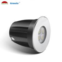 China 3W 6500K Round SS316L 6500K LED Ground Lights FCC AC240V for sale