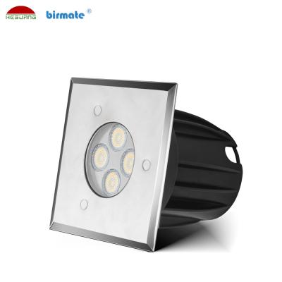 China Mini White Color Square Ground Light Waterproof IP68 Outdoor Use 24V inground lights for sale