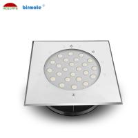 China 2000lm VDE 18W IK10 LED Ground Lights Square IP68 Waterproof Ground Lights for sale