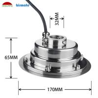 China 9W IP68 316L Stainless Steel Pool Lights,  DMX512 RGB Control Led Water Fountain Lights for sale