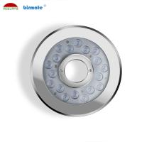 China External Control RGB LED Fountain Lights IP68 SS316L Material 36W 2 Years Warranty outdoor for sale